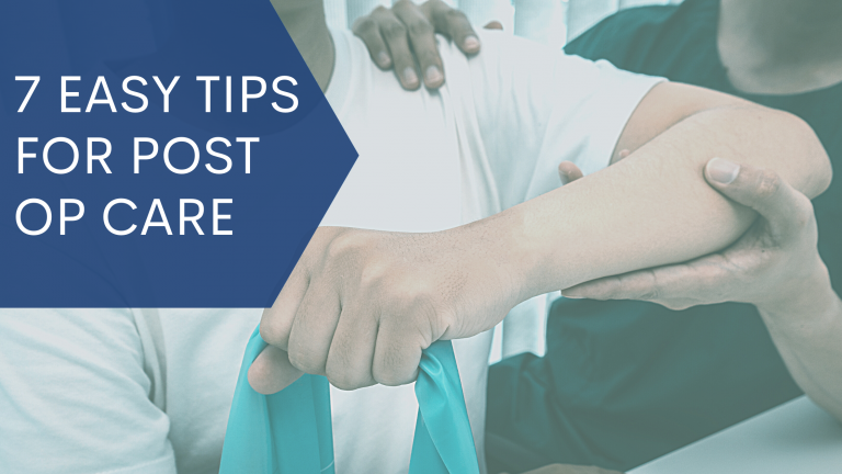 Here’s 7 Easy Tips For Post-Op Care – My Physio at Home